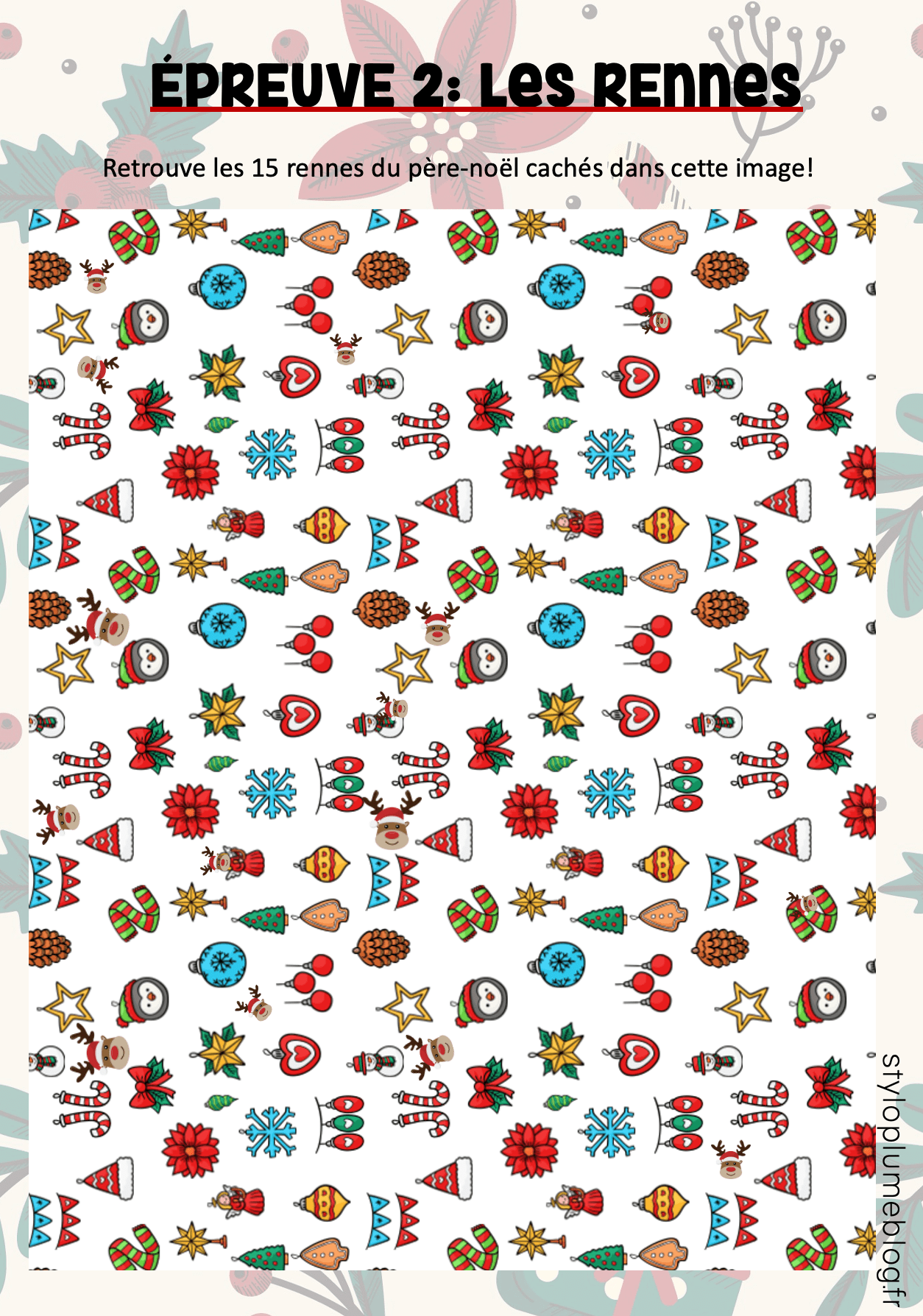 Escape-Game de Noël – Stylo Plume Blog